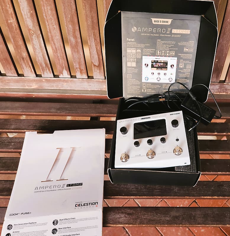 Hotone MP-300 Ampero II Stomp Amp, Cab Modeler & | Reverb Australia