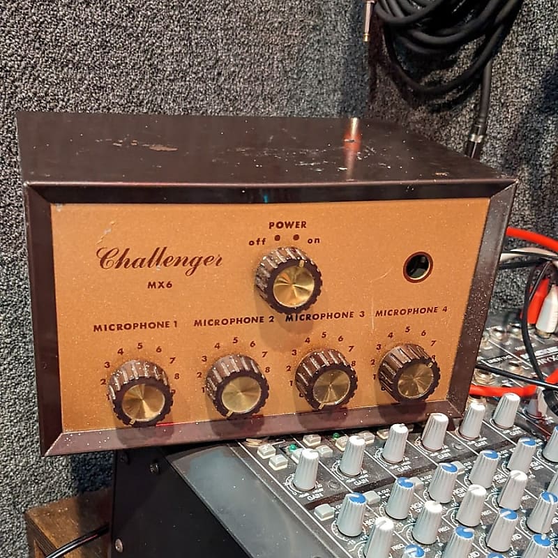 Vintage Tube Preamp! Bogen Challenger MX6 50s | Reverb