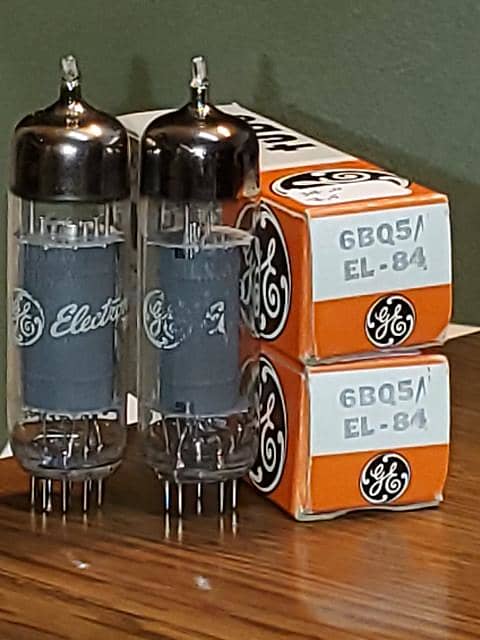 6BQ5/EL84 GE NOS/NIB Maximatcher2 perfectly matched pair (2) | Reverb