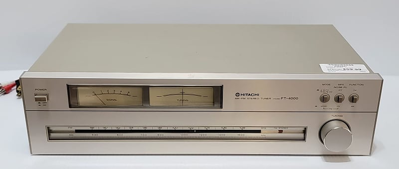 Hitachi FT-4000 1979 - Silver | Reverb