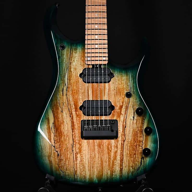 Ernie Ball Music Man JP15 Emerald Glow Roasted/ Figured Maple | Reverb