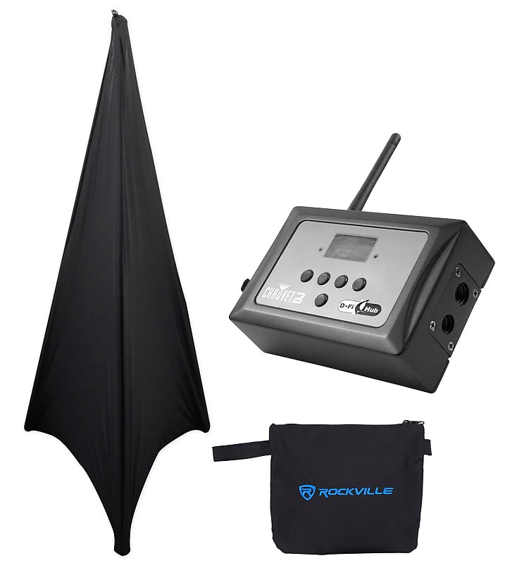 Chauvet D-Fi Hub Compact Wireless DMX Transmitter/Receiver W/ | Reverb