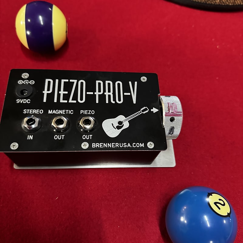 Brenner PIEZO-PRO-V Piezo Preamp | Reverb
