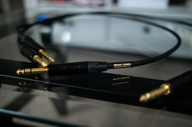 Mogami 1/4 balanced cables 3ft | Reverb