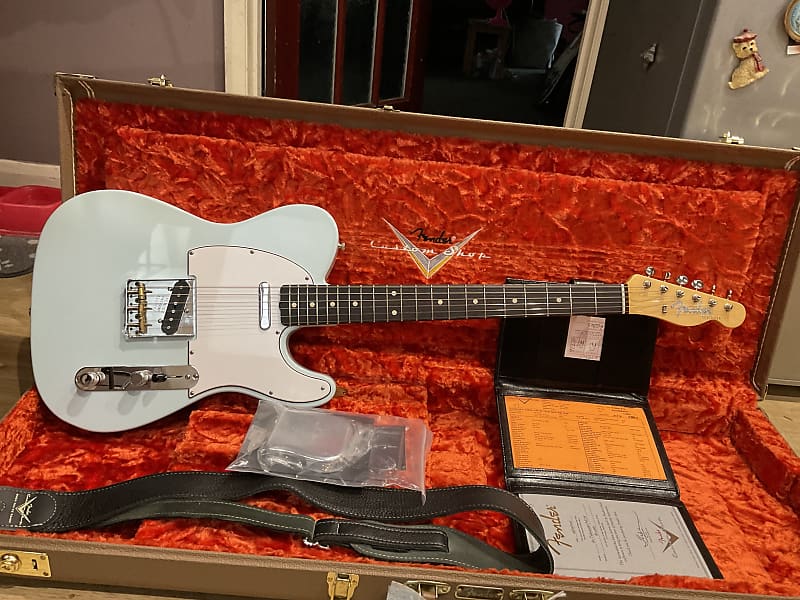 Fender Custom Shop ‘60 Telecaster 2021 NOS Sonic Blue | Reverb