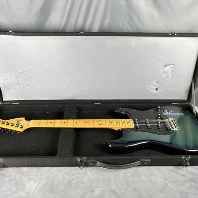 Casio PG-300 MIDI Guitar Serviced! 1980’s Green Burst | Reverb