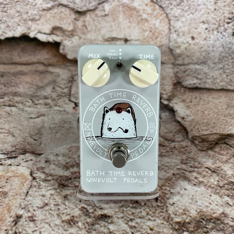 Used: Ninevolt Pedals Animals Bath Time Reverb Effects Pedal | Reverb