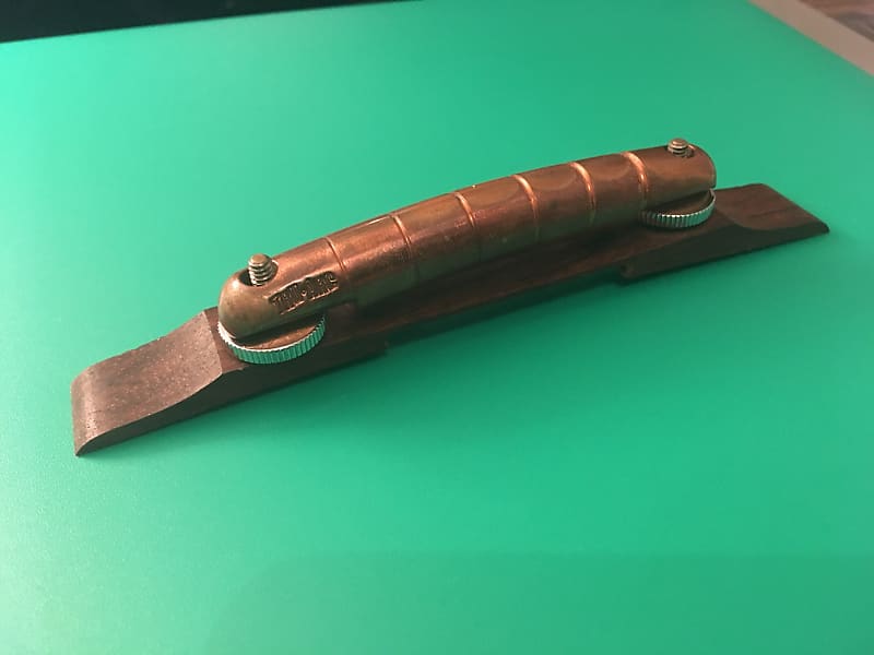 Tru-Arc Copper Rocking Bar Bridge for Gretsch and Bigsby | Reverb