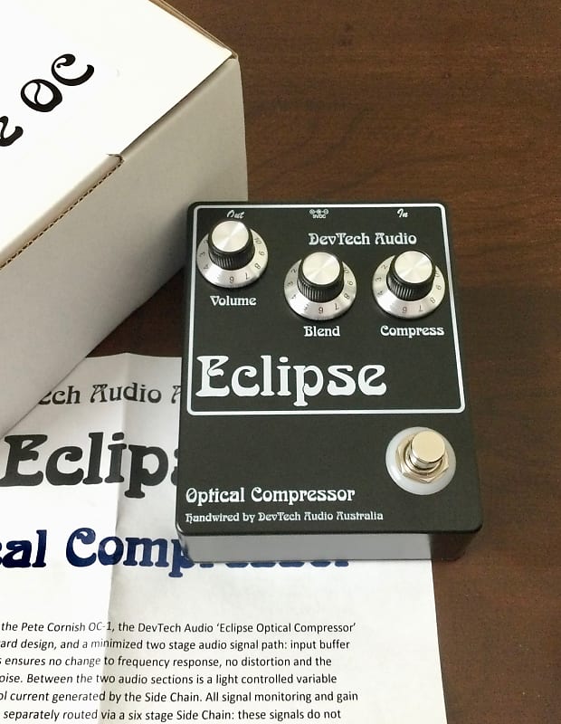 DevTech Eclipse compressor (like Cornish OC-1) | Reverb