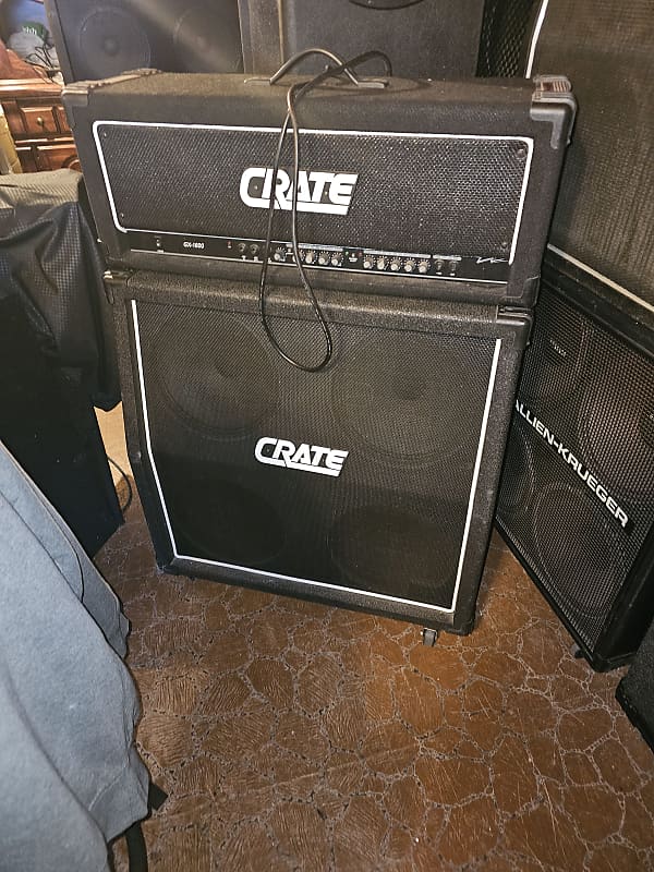 Crate GX-1600 '80 - Black | Reverb