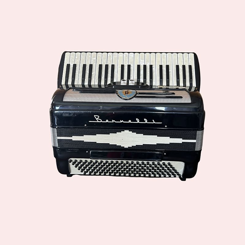 BLACK BERNELLI POLKA KING ACCORDION | Reverb