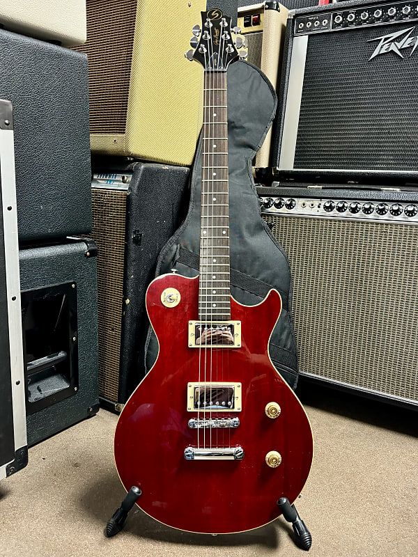 Samick Avion AV-1 2005 - Transparent Red | Reverb