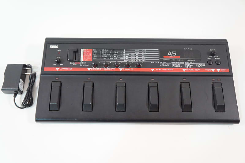KORG A5 Multi Effects Processor COMP OD DIST EQ CHORUS | Reverb