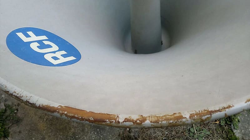 50-60's vintage RCF stadium public address horn bullhorn | Reverb