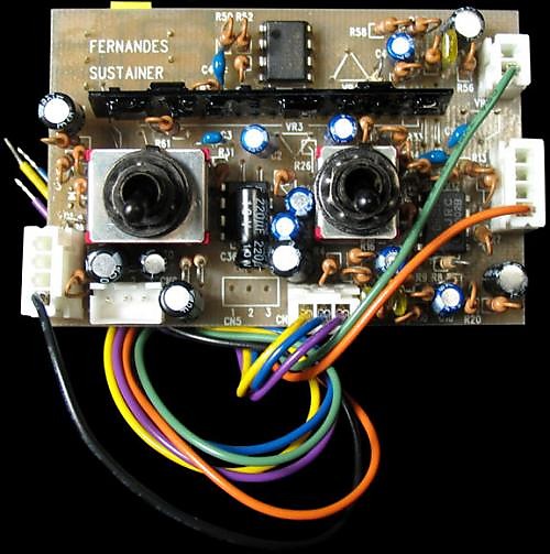 Fernandes 101 2-mode Sustainer PCB | Reverb