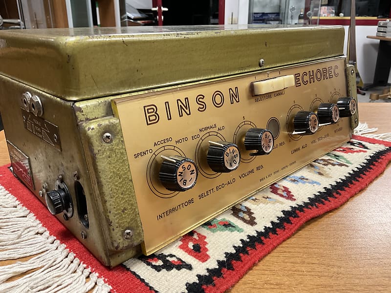 Binson echorec 1 gold t5e 1960 ORIGINAL VINTAGE | Reverb UK
