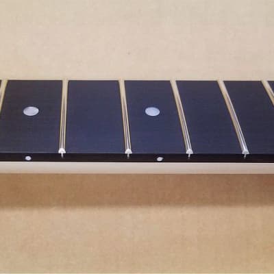 Unfinished Maple Telecaster Neck with Ebony Fretboard and | Reverb