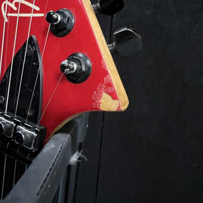 BC Rich Platinum Series Warlock early 1990's (Class Axe) Red | Reverb