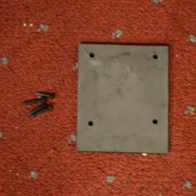 Ampeg SVT Logo Plate real vintage * solid metal / no plastic | Reverb