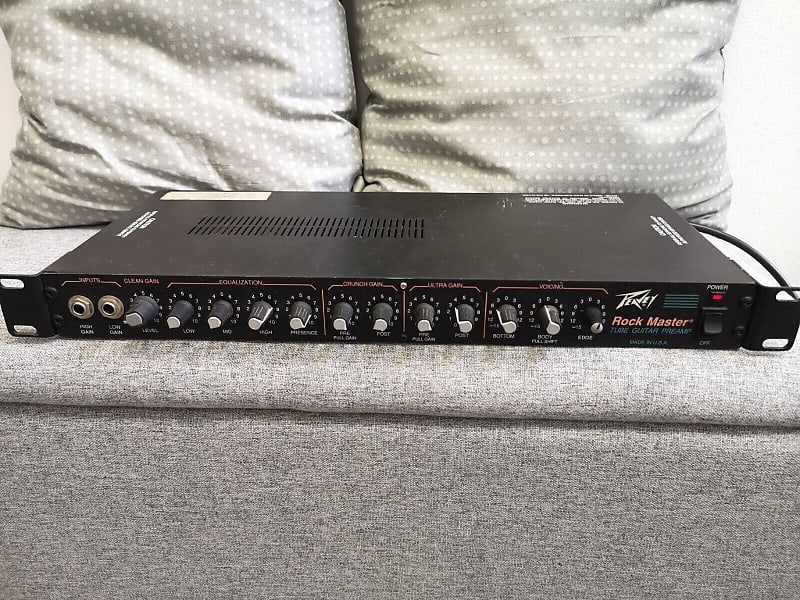 Peavey Rock Master Rack Preamp + Footswitch (5150 RockMaster) | Reverb