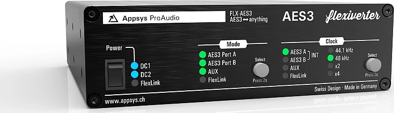 Flexiverter AES3 | Reverb