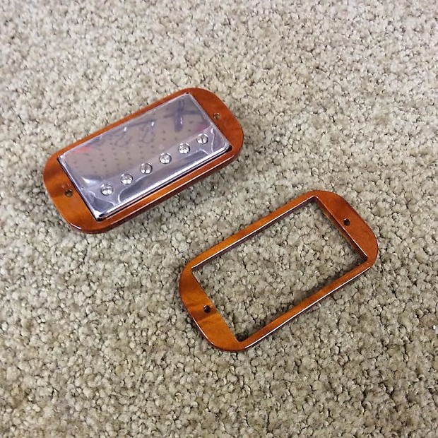 Flame Maple Humbucker Pickup Rings | Reverb