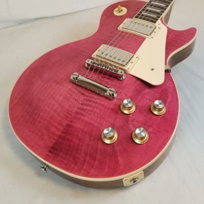 Gibson Les Paul Standard 60s Figured Top Translucent Fuchsia | Reverb