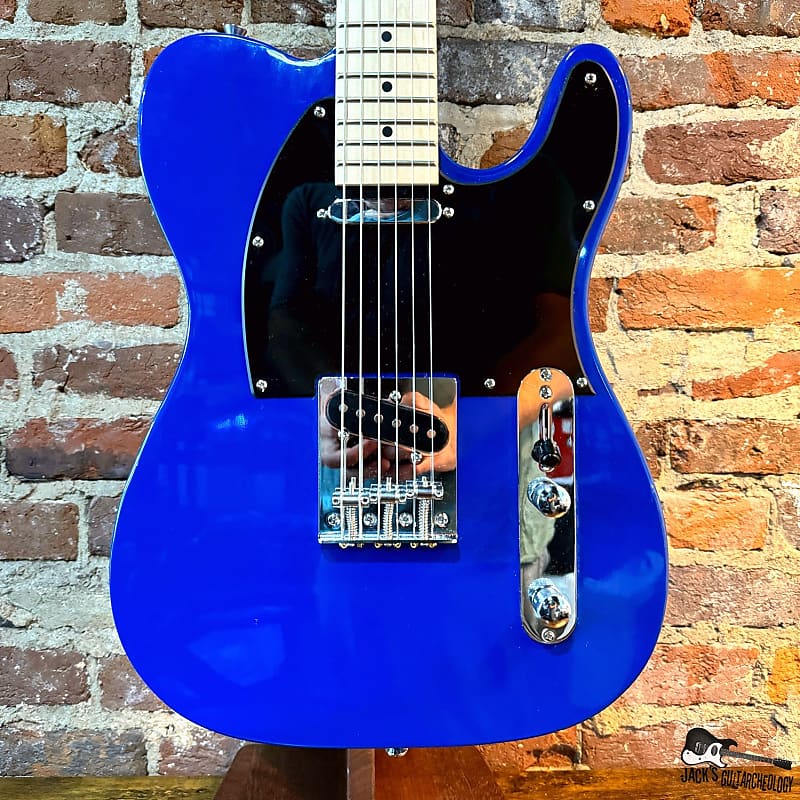Indio Classic T-Style Electric Guitar (2020s - Electric Blue) | Reverb