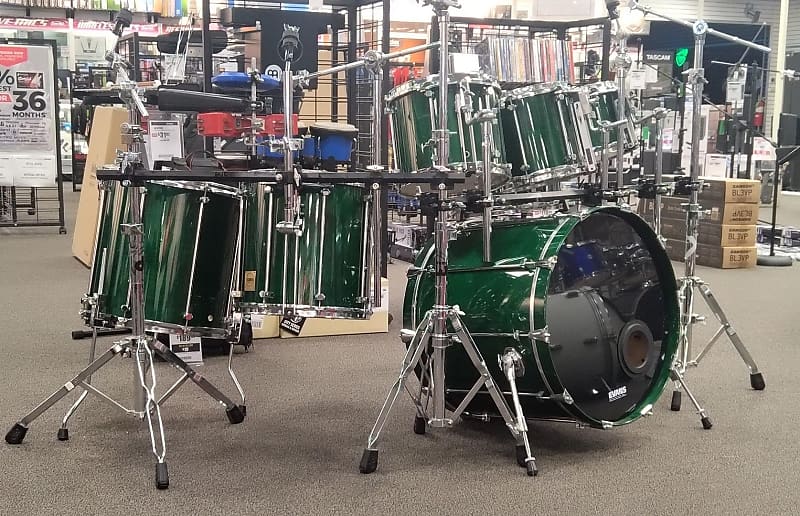GMS '97 Grand Master 7 Piece Shell Pack w/ rack Drum Shell | Reverb