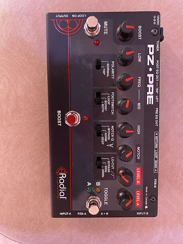 Radial Pz pre amp | Reverb