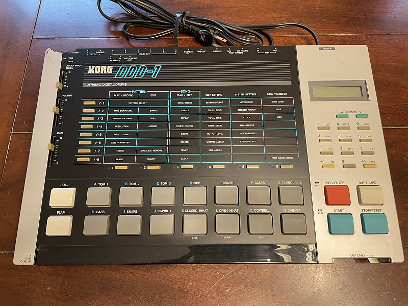 Korg DDD-1 1980s Vintage Drum Machine | Reverb
