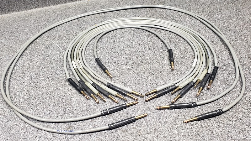ADC and Switchcraft TT (Bantam) Patchbay Cables | Reverb