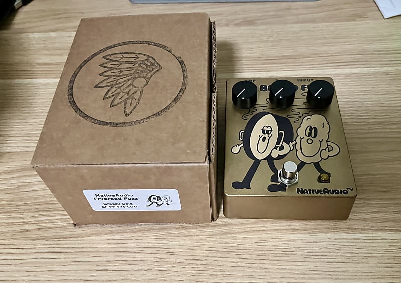 NativeAudio Fry Bread Fuzz 2024 - Greezy Gold | Reverb