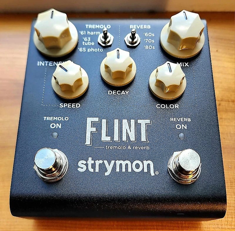 Strymon Flint Reverb and Tremolo V2 2023 - Present - Black | Reverb