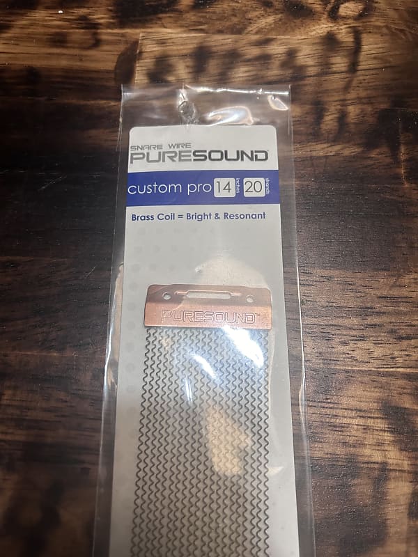 Puresound 14in 20 strand brass coil | Reverb