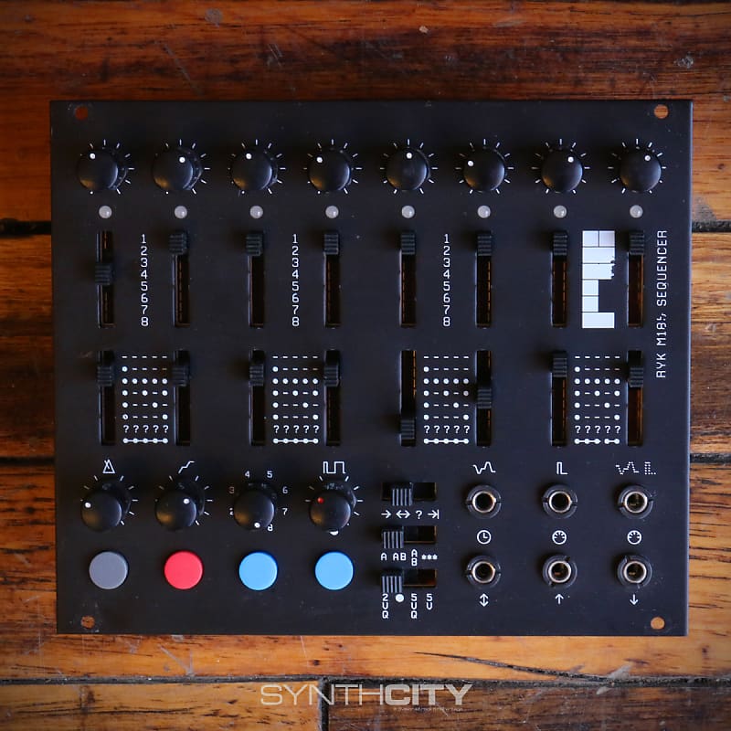 RYK Modular M185 Sequencer Black | Reverb