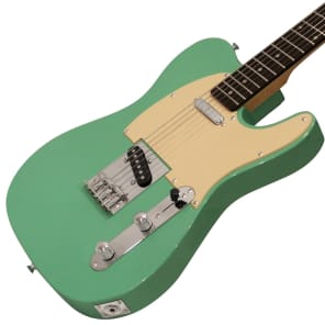 Sawtooth Telecaster Style Surf Green Electric Guitar Vintage | Reverb
