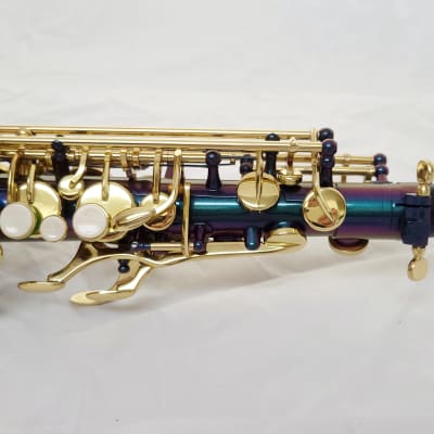 LA Sax 750 Kamelion - 2005 - New Old Stock - purple, green, | Reverb