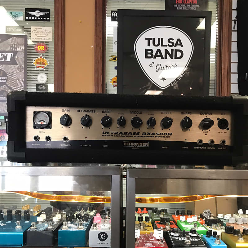 USED Behringer Ultrabass BX4500H Bass Head | Reverb Australia