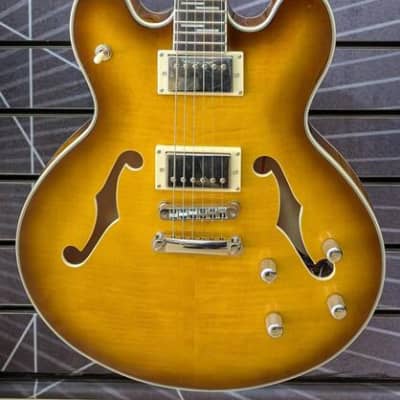 Alden AD Western Star Semi Acoustic Guitar Green Sparkle | Reverb UK