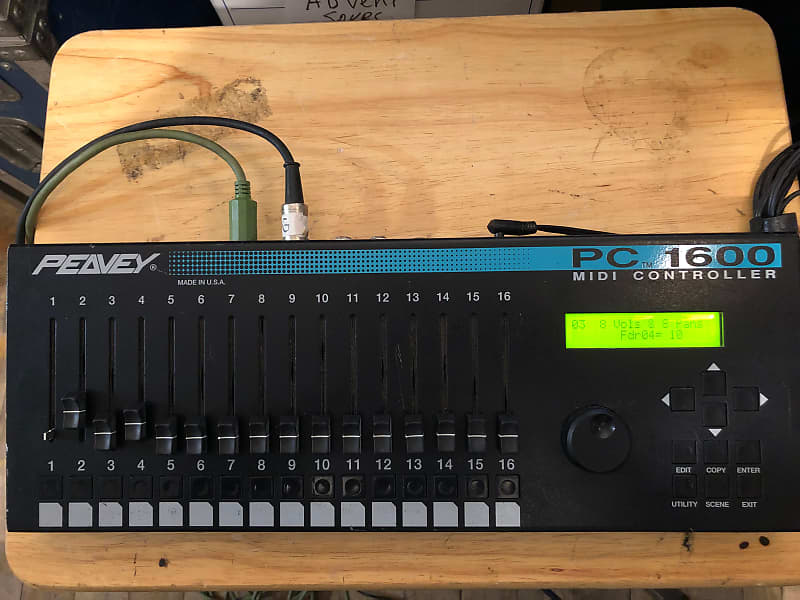 Peavey PC1600 -16 Channel Midi Controller | Reverb
