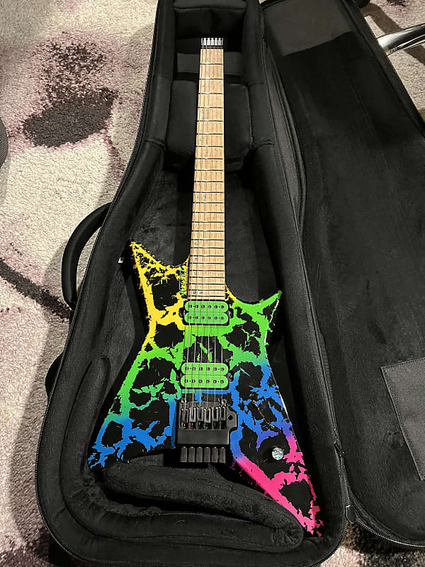 Kiesel X6X 2021 Crackle/Multi color | Reverb