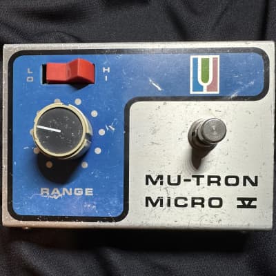 Mu-Tron Micro V 1970s by Musitronics - Silver, Vintage | Reverb