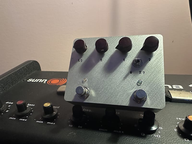 RCO Pedals Ryan’s Duocast 2025 - Raw aluminum with oxblood | Reverb