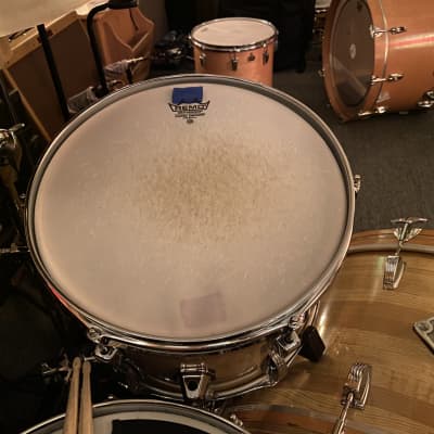 Ludwig Butcher Block Cortex 1970's Drum Kit Matching 3-ply | Reverb