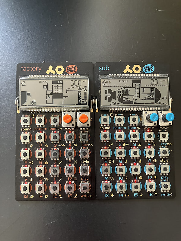 Pocket Operators PO-14 Sub and PO-16 Factory | Reverb