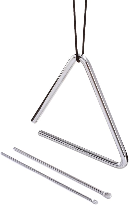 Latin Percussion Pro Triangle - 6" - Low Pitch (3-pack) | Reverb