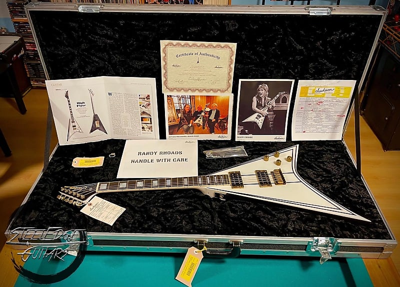 Jackson Custom Shop Masterbuilt Randy Rhoads Concorde Relic | Reverb