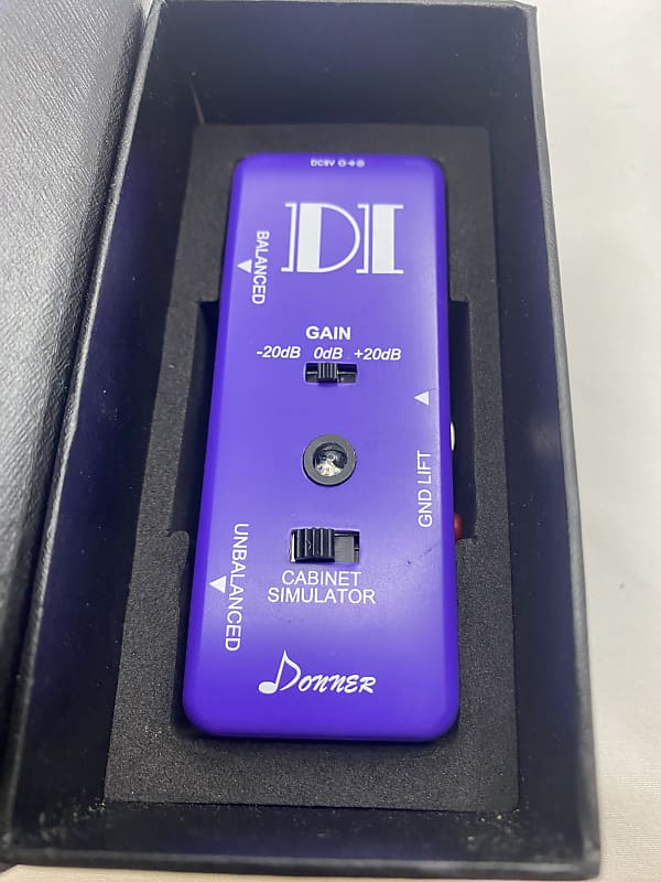 Donner Mini pedal di box - Purple | Reverb