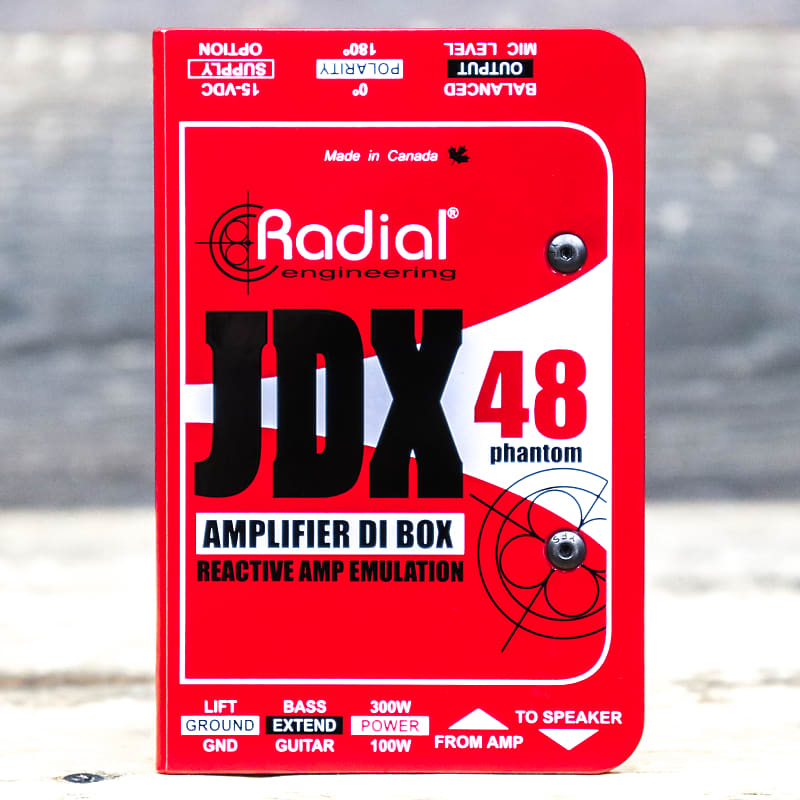 Radial Engineering JDX 48 Guitar Amplifier Direct | Reverb Australia